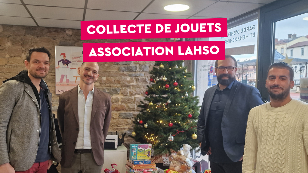 Collecte de jouets pour les familles de l'association LAHSo